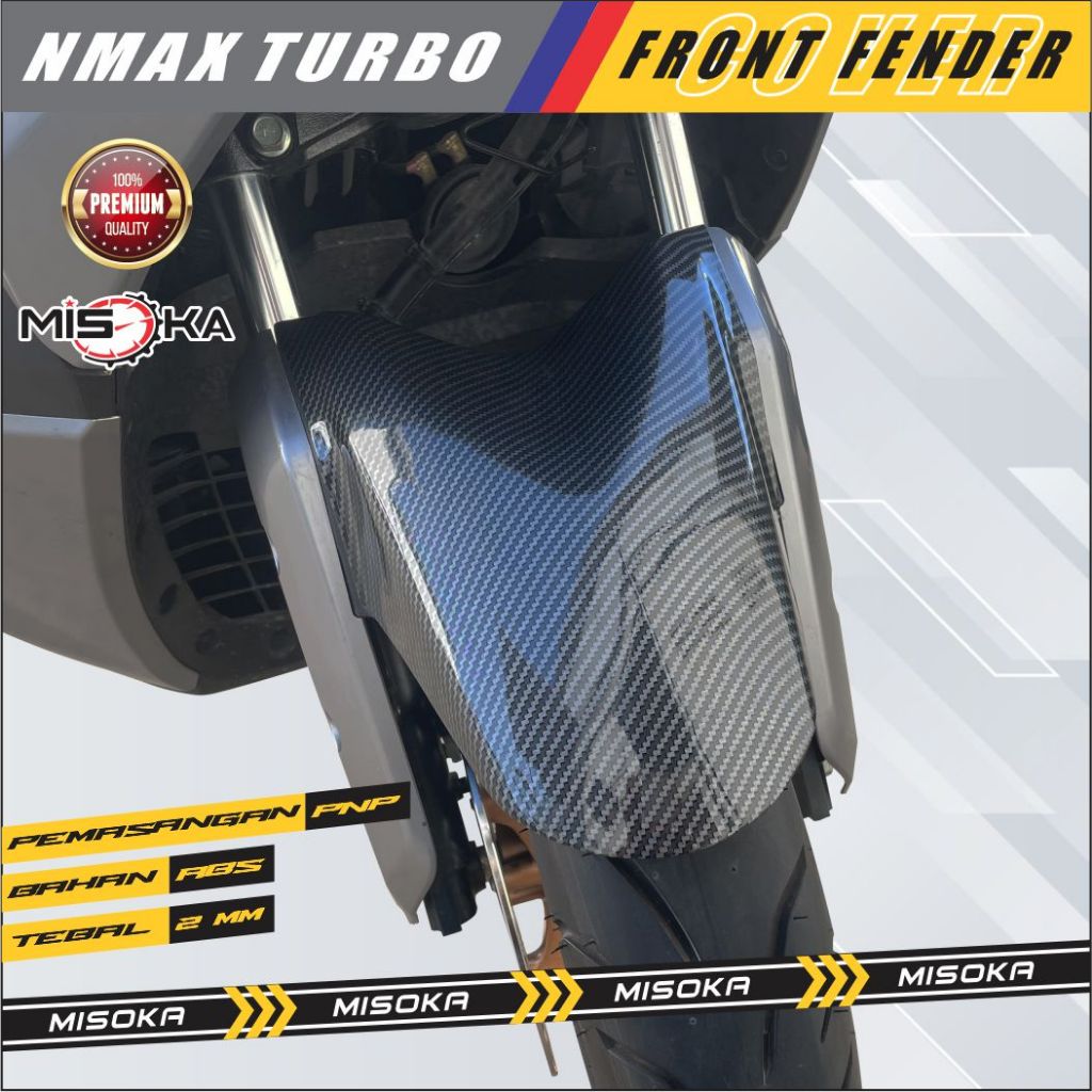 Jual Misoka Front Fender atau Side Fender Cover Nmax Techmax Turbo Neo ...