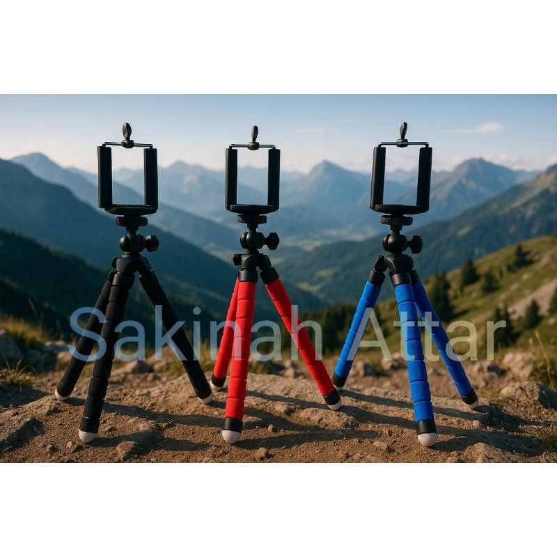 Jual Tripod Mini Fleksibel Spider – Dudukan HP Kamera Universal ...