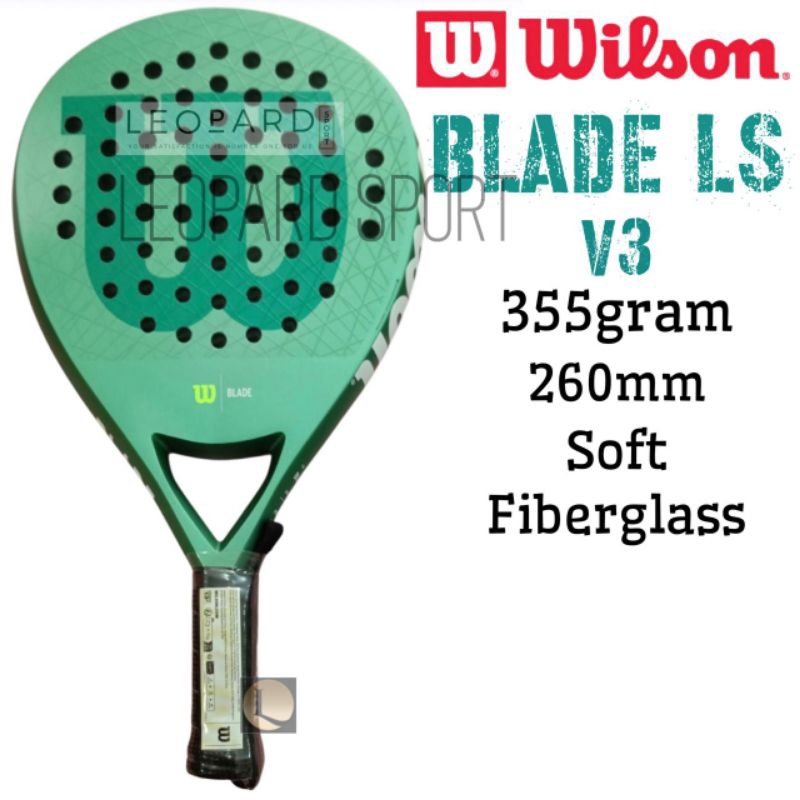 Jual Raket Padel Wilson Blade LS V3 355g / Padel Racket | Shopee Indonesia