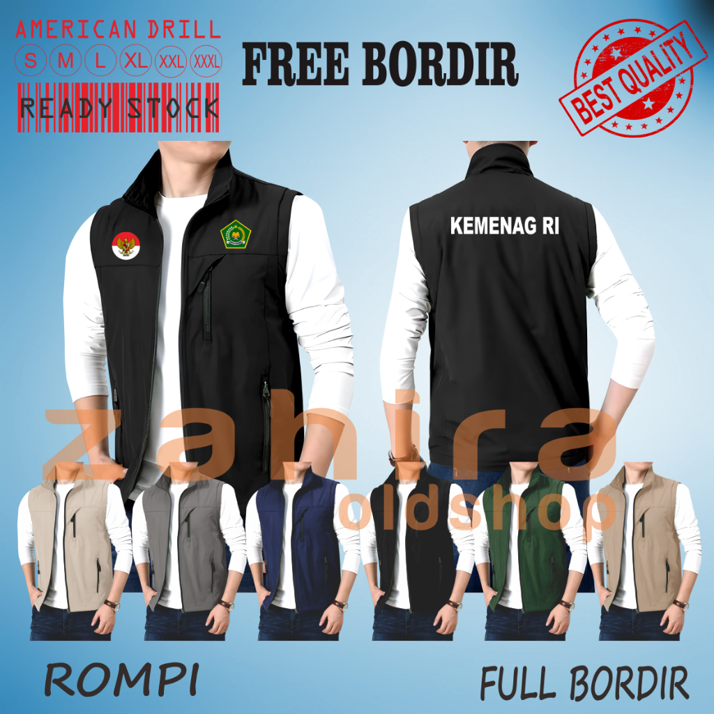Jual Rompi Pria,Rompi Motor,Rompi Terlaris,Rompi Formal,Rompi Terbaru ...