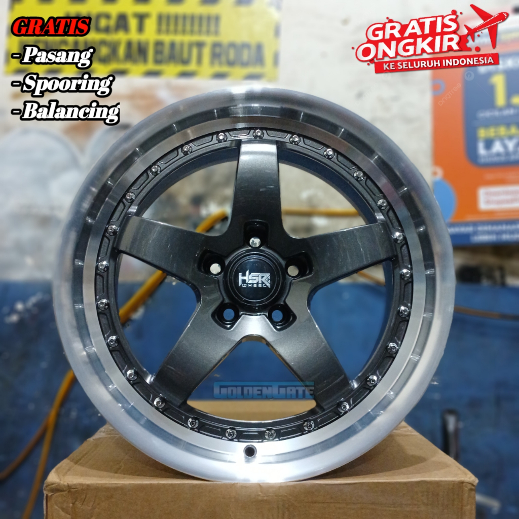 Jual Velg mobil ring 18 baut 5x114,3 hsr bob lebar 85/95 bisa untuk Zenix Crv Hrv Innova dll ...