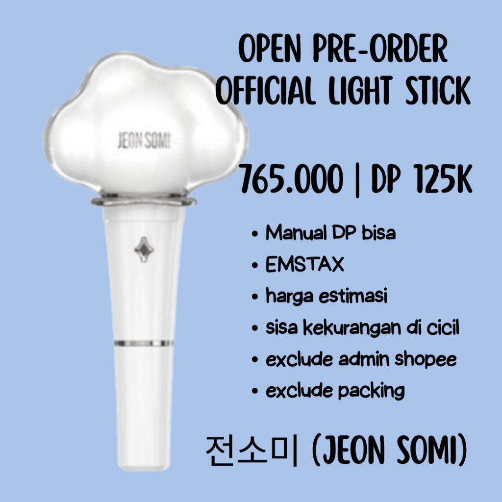 Jual [ OPEN PO | BACA DESKRIPSI ] 전소미 ( JEON SOMI ) - OFFICIAL LIGHT ...