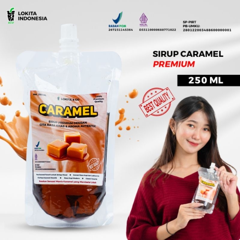 Jual LOKITA - Sirup Caramel Signature Syrup Collection (Sirup caramel ...