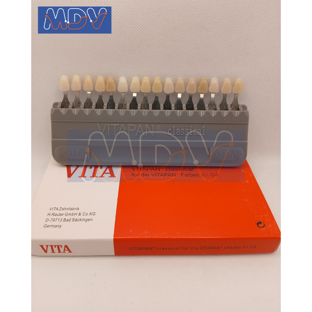 Jual DENTAL SHADE GUIDE VITA/ CLASSICAL VITAPAN/ ACUAN PANDUAN WARNA ...
