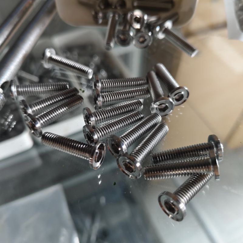 Jual BAUT M8 × 30MM DRAT 12 PANJANG 3 CM SLIM TEBAL | Shopee Indonesia