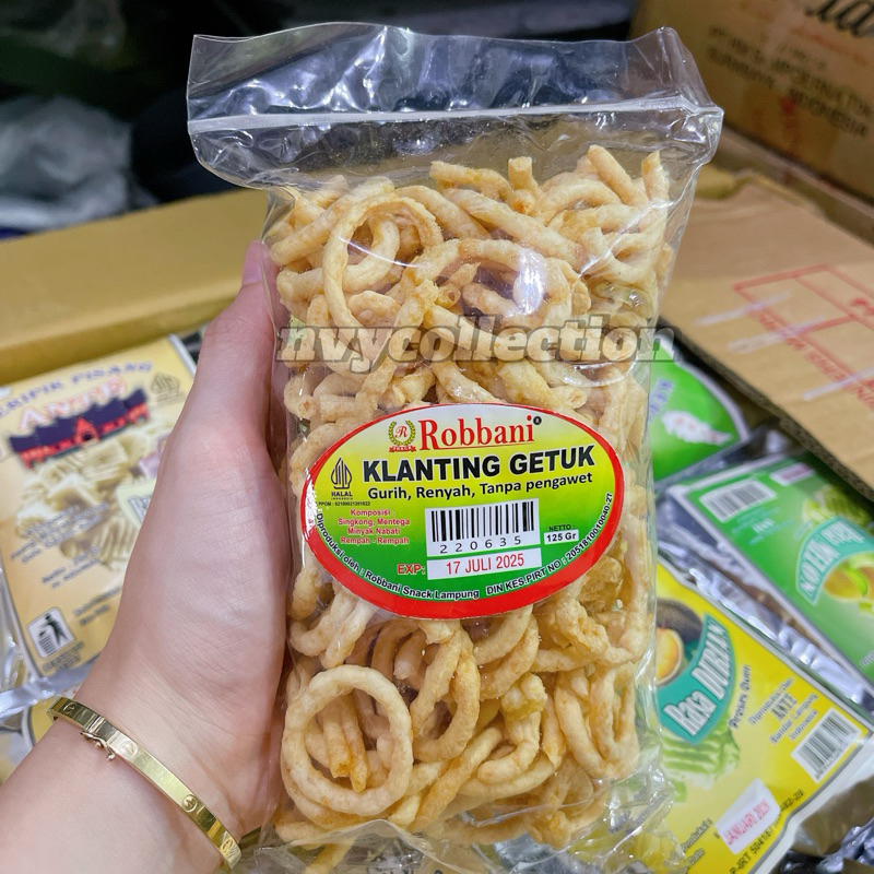 Jual Klanting Singkong Getuk Robbani Kelanting 125 Gram | Shopee Indonesia