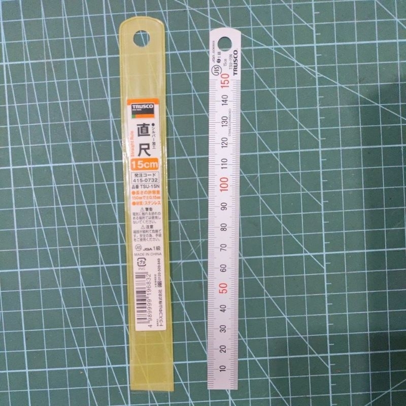 Jual TRUSCO TSU-15N Straight Rule 150 mm Penggaris Lurus 15 Cm | Shopee ...