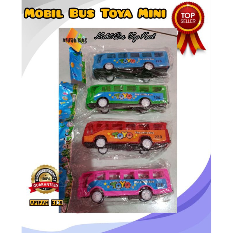 Jual Mobil Bus Mini Toya ,Mainan Anak Kecil | Shopee Indonesia