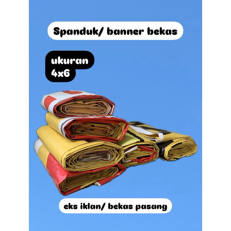 Jual Spanduk baliho 4x6 bahan flexycina | Shopee Indonesia