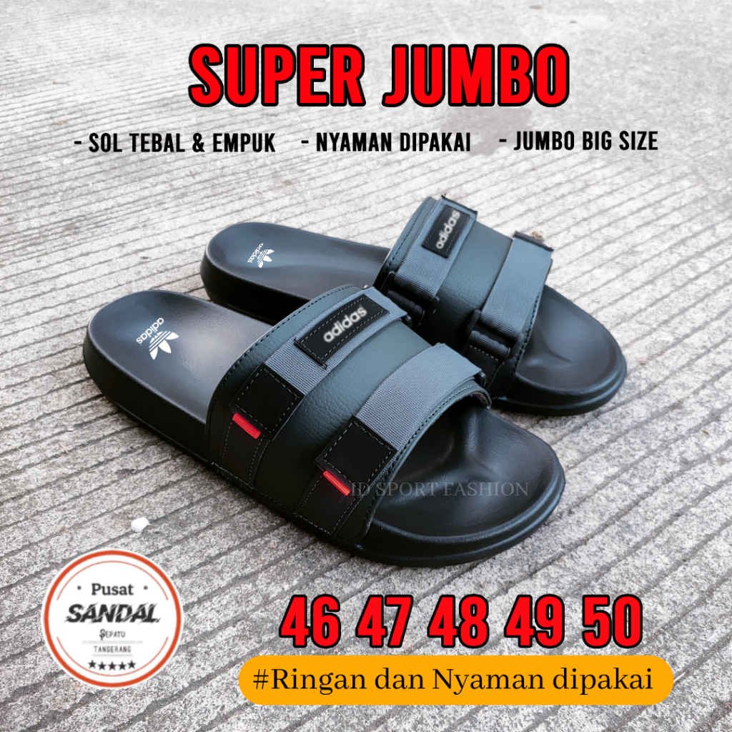 Jual SANDAL SELOP JUMBO BIG SIZE UKURAN BESAR 45 46 47 48 49 50 51 52 ...