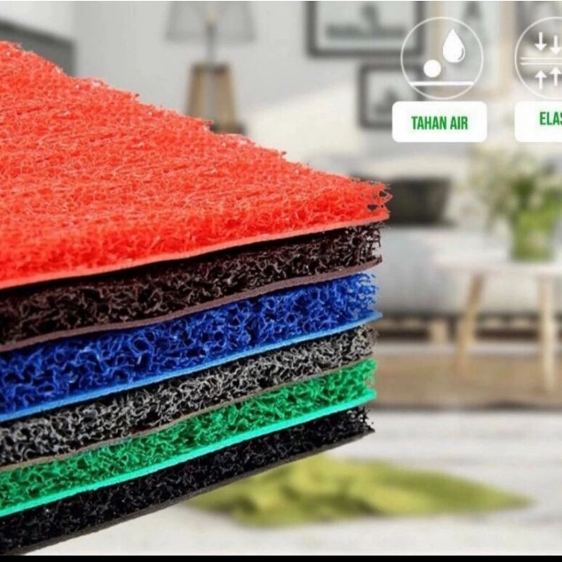 Jual Keset Cendol Microfiber Keset Lantai Keset 3D 5D Kaki ANTI SLIP ...