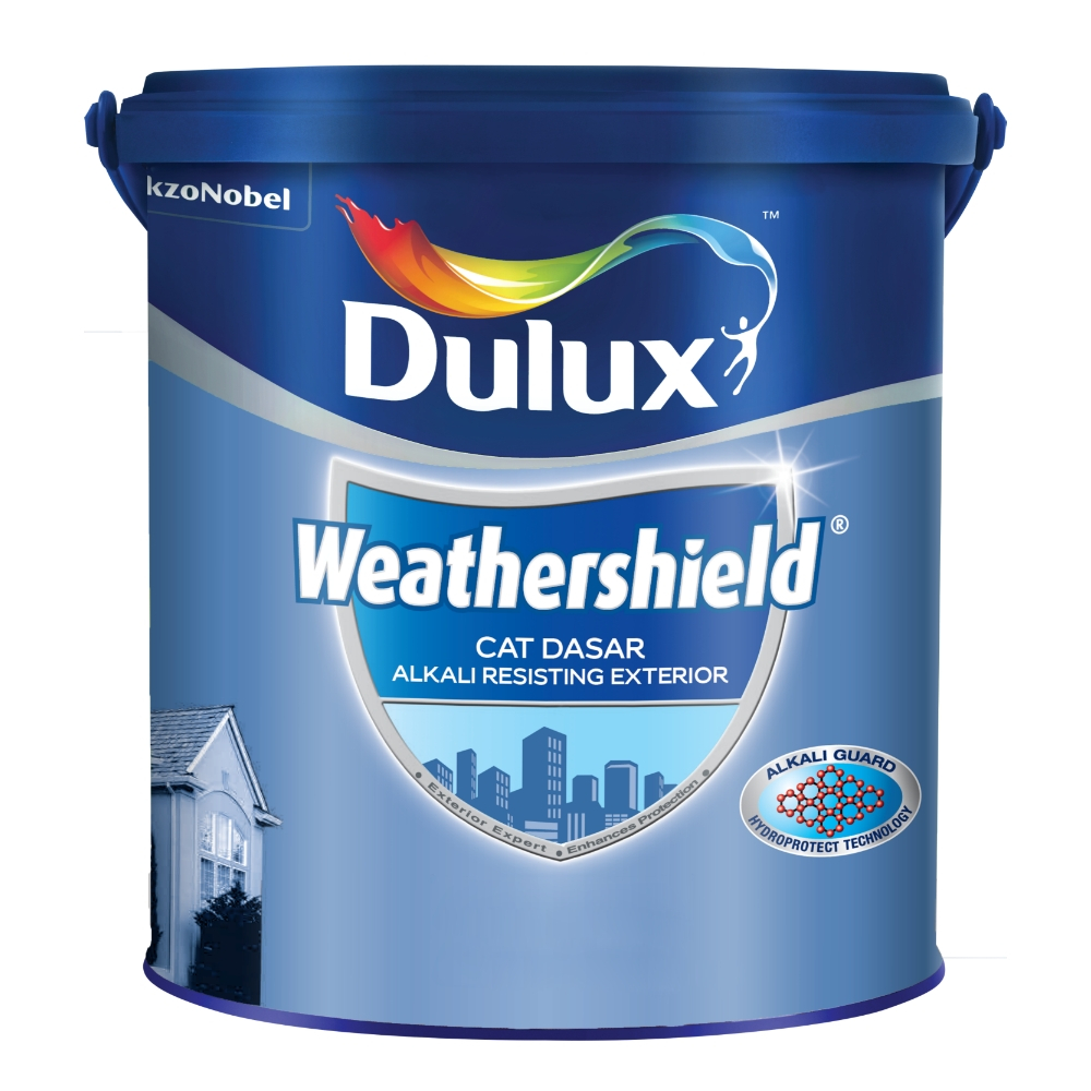 Jual CAT DASAR DULUX WEATHERSHIELD ALKALI RESISTING EXTERIOR 2.5 LT ...