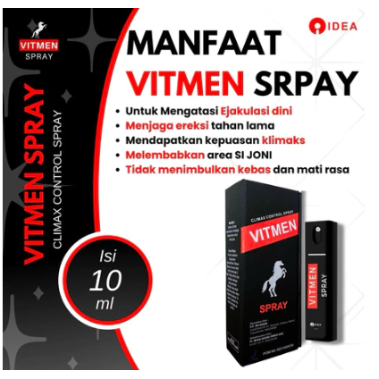 Jual VITMEN SPRAY OBAT MR P KUAT DAN TAHAN LAMA BPOM 100% ASLI | Shopee ...