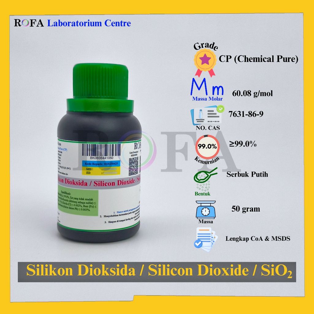 Jual ROFA Silikon Dioksida / Silicon Dioxide / Silica / Silica Sand ...