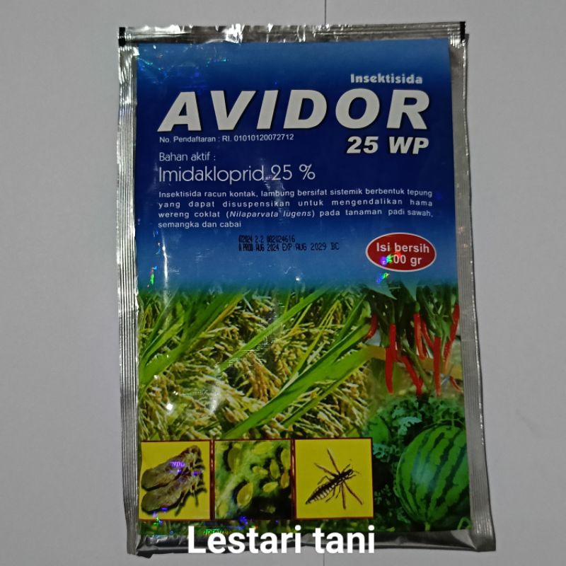 Jual INSEKTISIDA AVIDOR 25 WP (100gr) | Shopee Indonesia