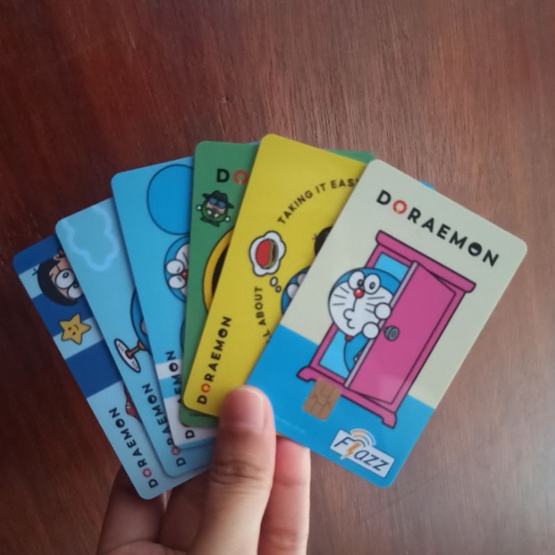Jual kartu e-toll Kartu flazz gen 2 edisi doraemon | Shopee Indonesia