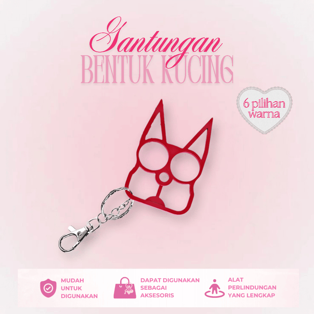 Jual My Secret Angel Gantungan Tas Bentuk Kucing | Shopee Indonesia