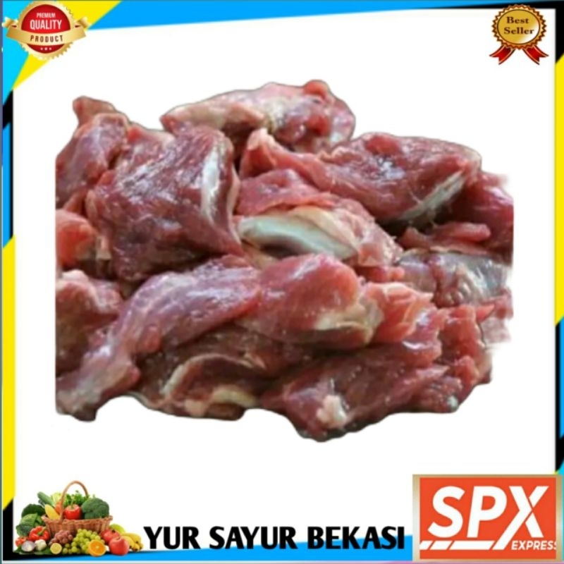Jual Daging Kambing Segar Full Daging 500gr | Shopee Indonesia