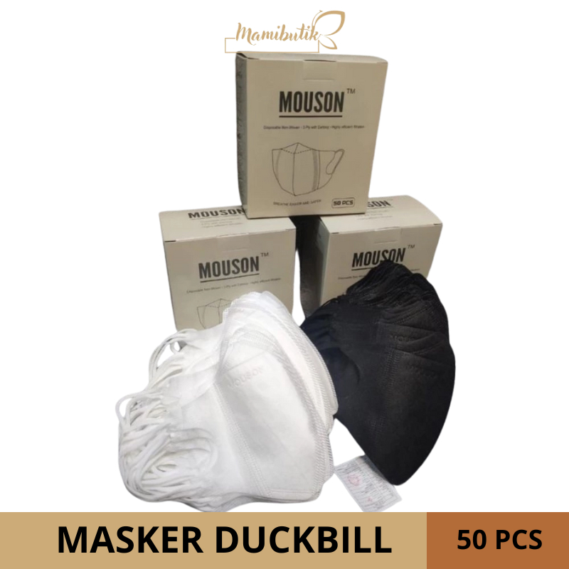 Jual MAMIBUTIK Masker Duckbill Isi 50 Pcs | Shopee Indonesia