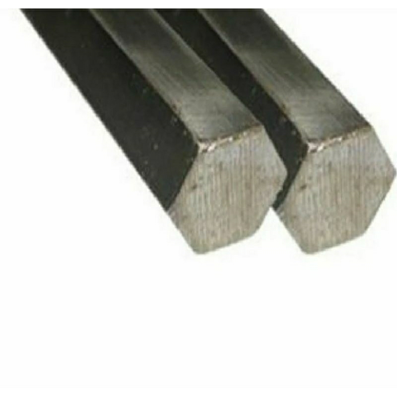 Jual as besi segi enam hexagon 10mm panjang 130cm | Shopee Indonesia
