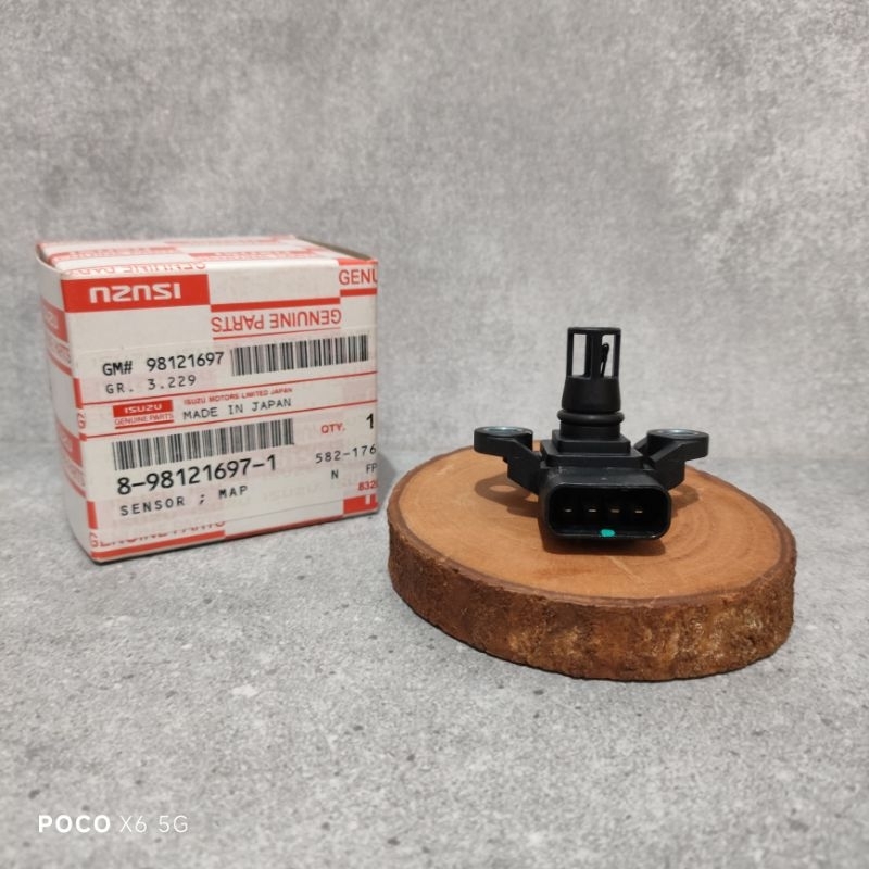 Jual SENSOR MAP BOOST VACUM VAKUM TEKANAN UDARA VALVE ISUZU DMAX TRAGA ...