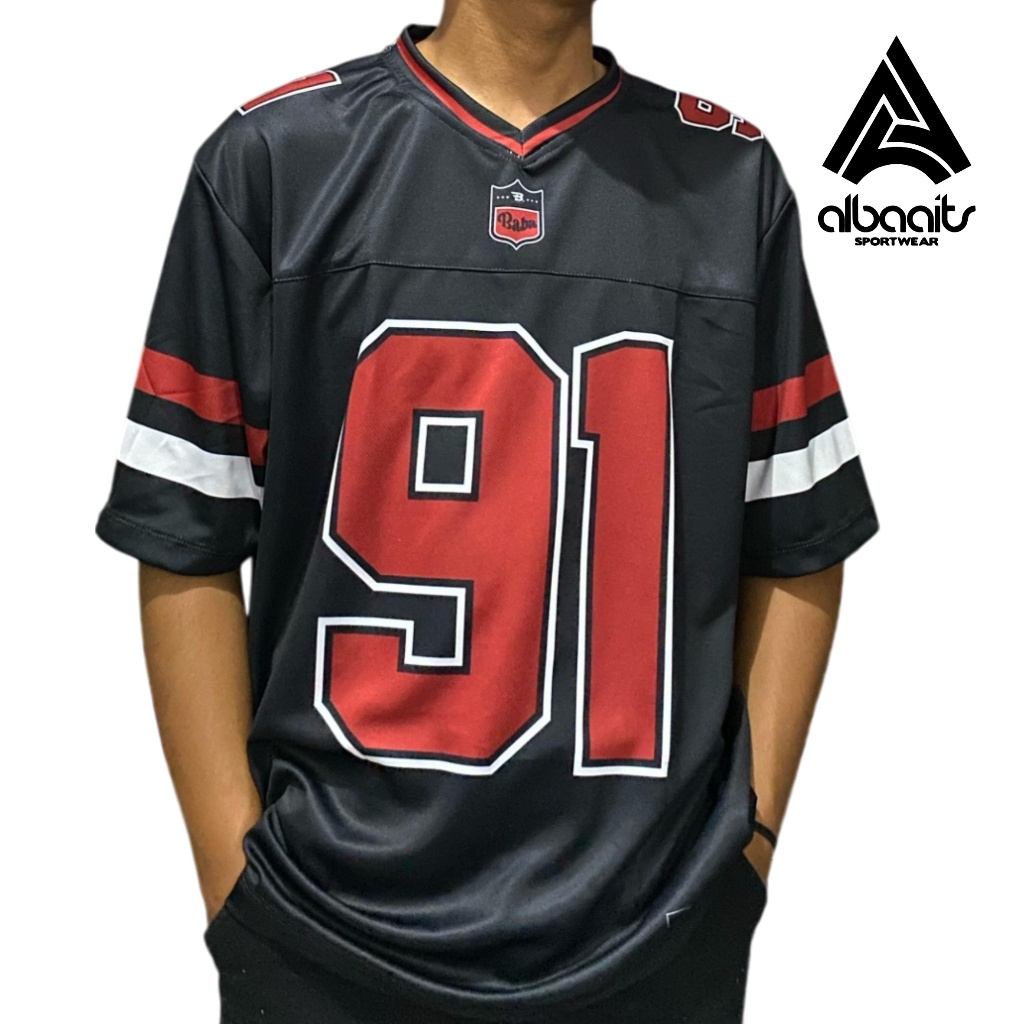 Jual BABA 91 / Number Series / Jersey / Streetwear / Oversize / Music ...