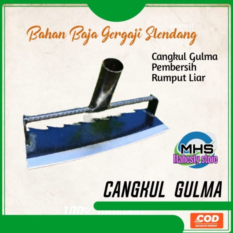Jual Alat Garuk Cangkul Rumput Liar Gulma Bahan Baja Super Asli ...