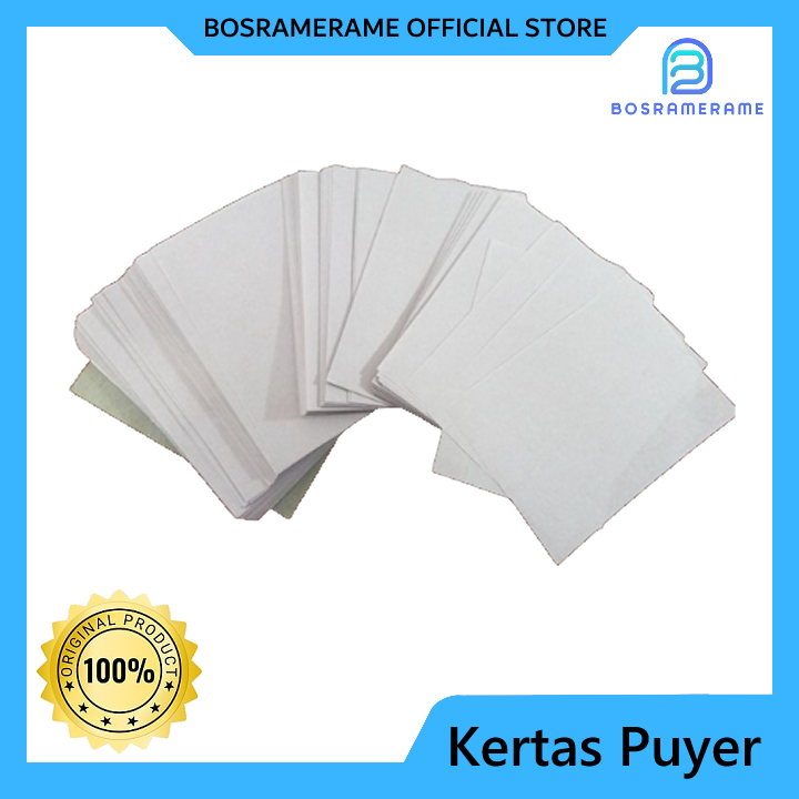 Jual Kertas Puyer Putih Polos 1 Pack Isi 60.000 Pcs | Shopee Indonesia