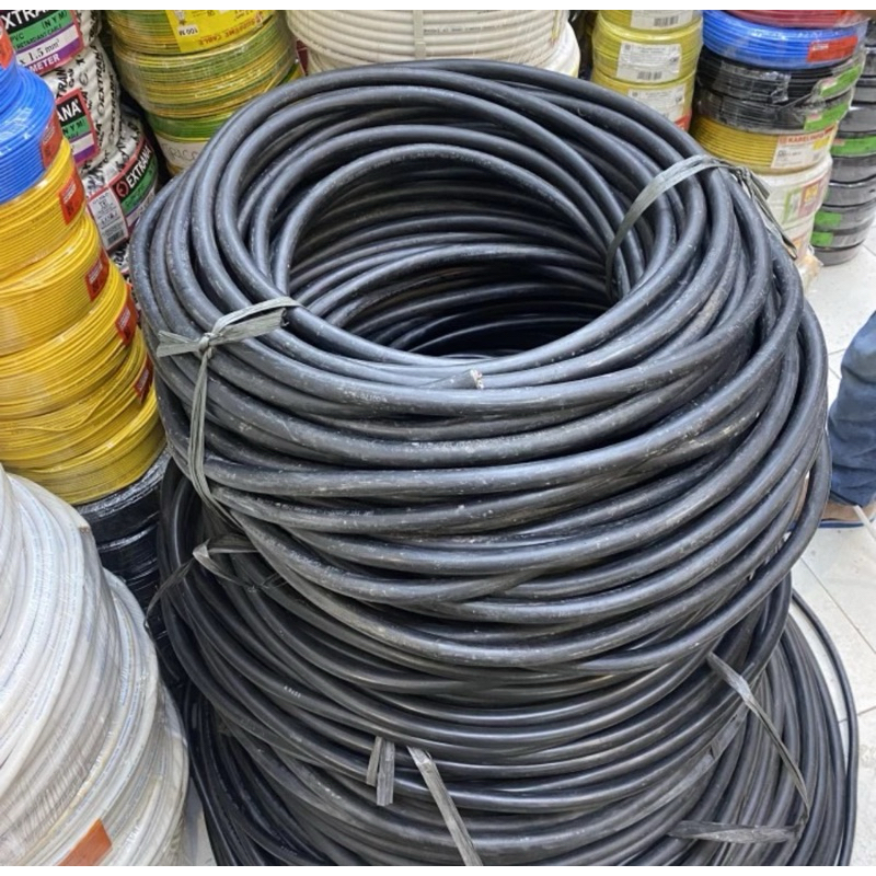 Jual Kabel NYY 4x4 MM SUPREME CABLE Kawat Hitam / Tufur 4x4 | Shopee ...