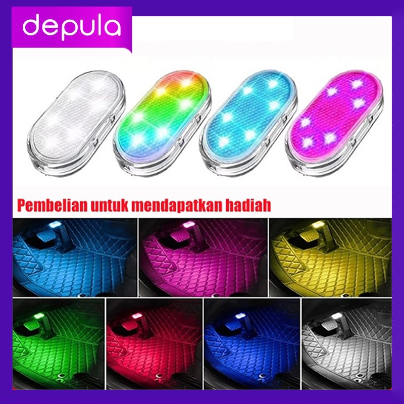 Jual Lampu Plafon Mobil / Lampu Led Sentuh Usb Interior Dashboard Lampu ...