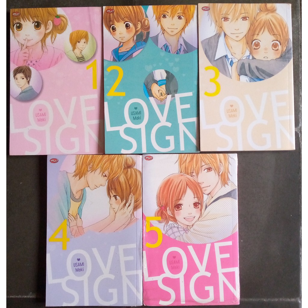 Jual Komik Love Sign 1-5 (Tamat) (Kolpri) | Shopee Indonesia