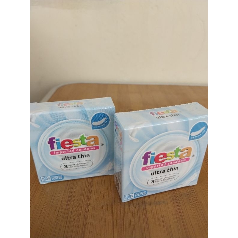 Jual kondom fiesta ultra thin (PRIVASI DIJAMIN AMAN) | Shopee Indonesia
