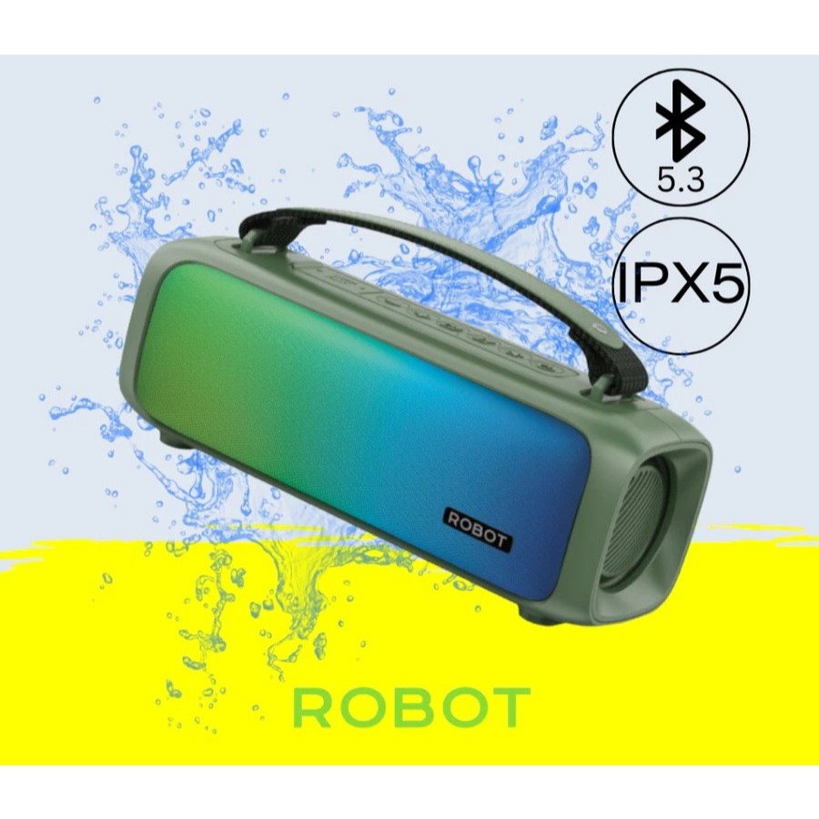 Jual Speaker Bluetooth Robot RB570 Bass Boost RGB Lights IPX5 Bluetooth ...