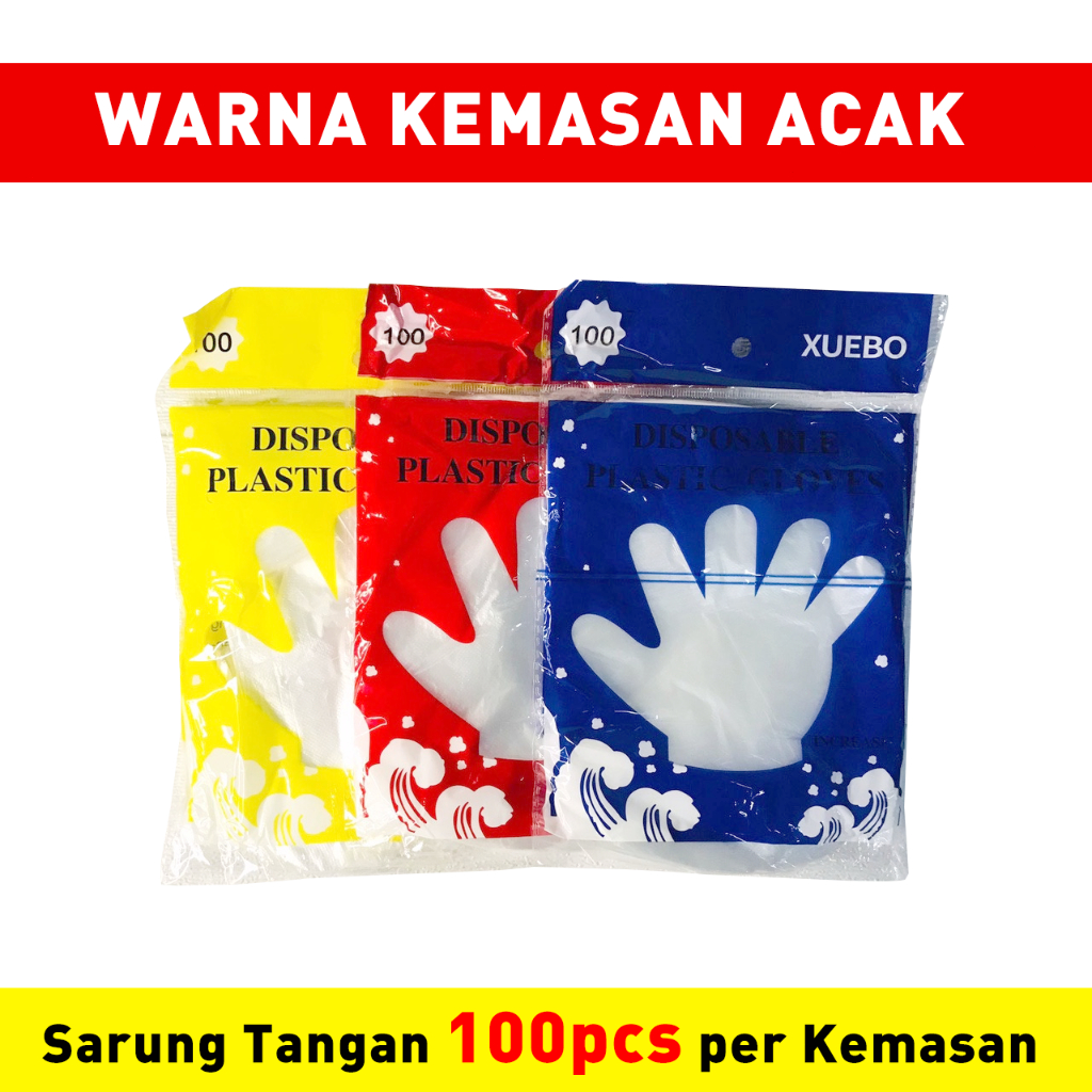 Jual Crowncare Sarung Tangan Plastik Isi 100pcs, Alat Khusus Untuk ...