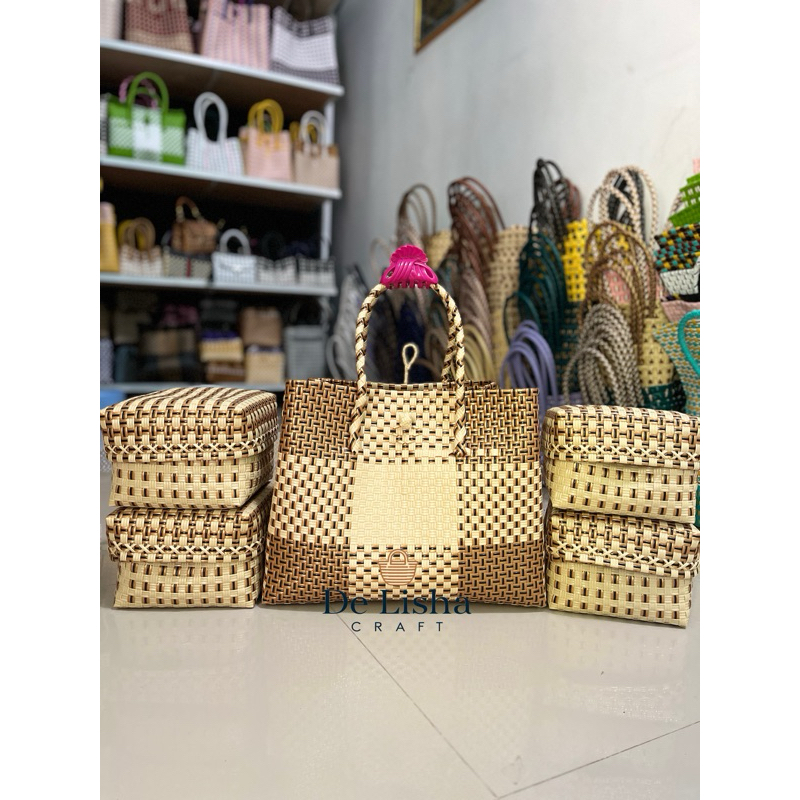 Jual Tas set Keben isi 4 bahan jali premium kualitas premium sudah ...