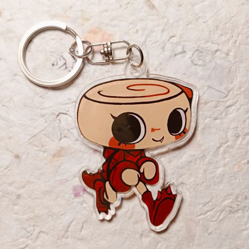 Jual DINO Shelly Dandy's World ganci keychain gantungan kunci Shelly ...