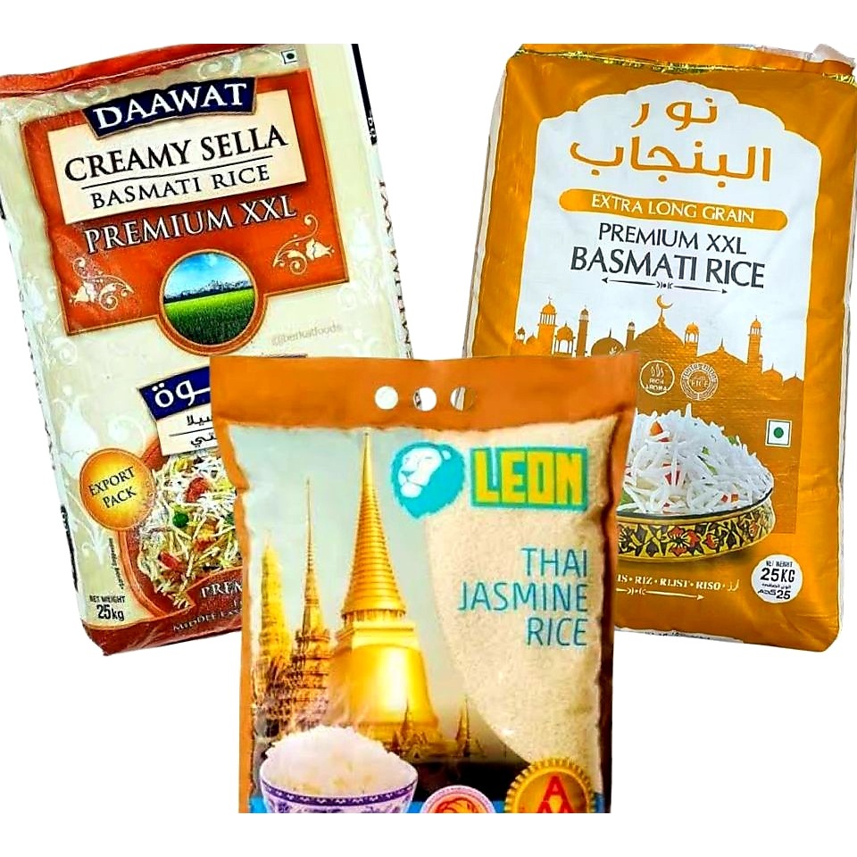 Jual Repacking Noor E Punjab Beras Basmati, Basmati Creamy cella, Leon ...
