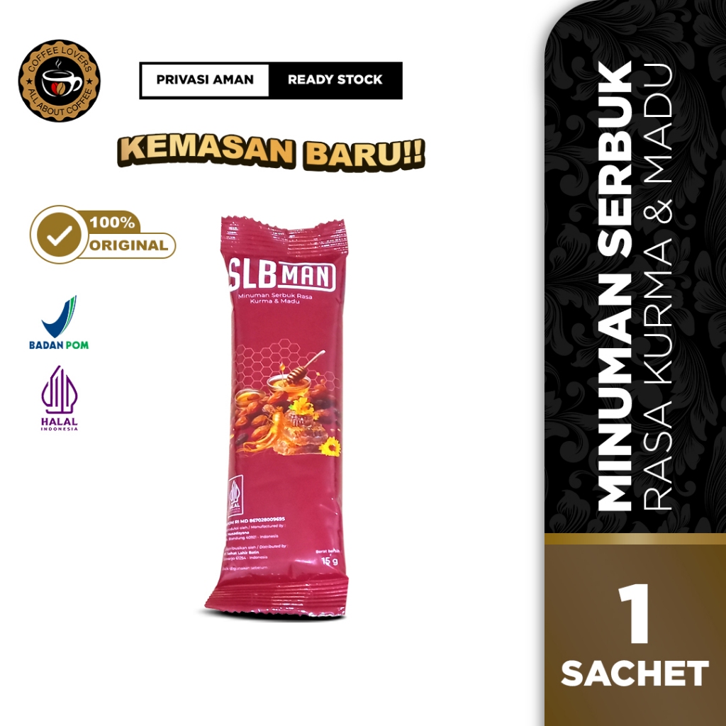 Jual SLB MAN Minuman Serbuk Ginseng 1 Sachet | SLB Minuman Penambah ...