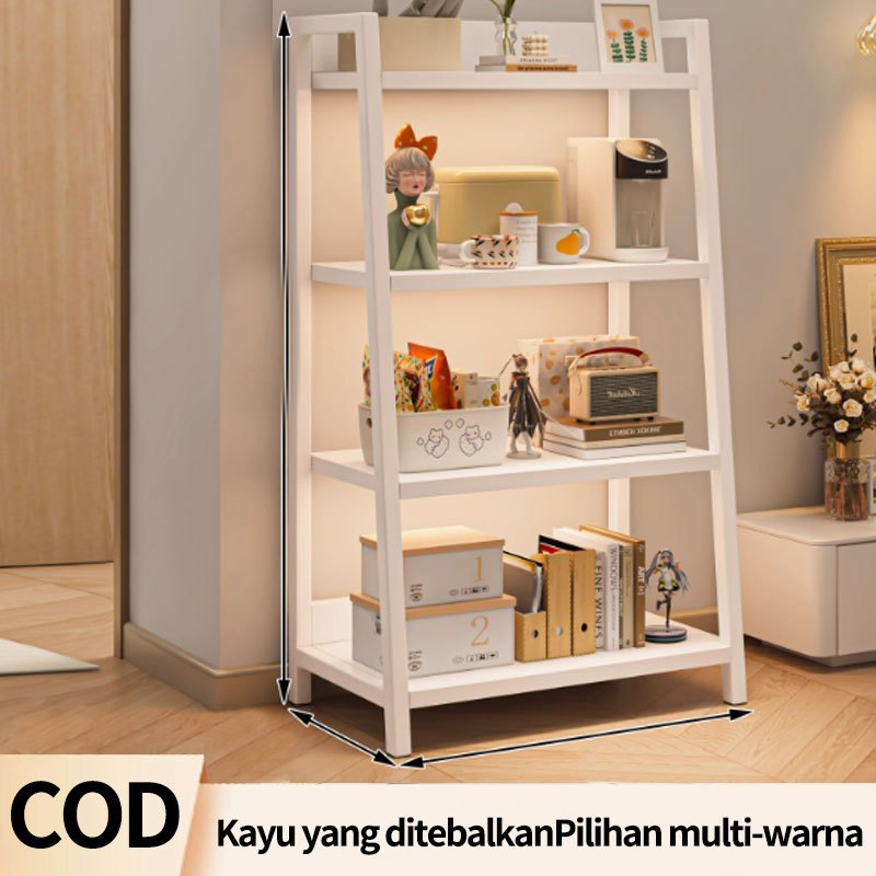 Jual Rak Buku Rak Ruang Tamu Serbaguna Rak Buku Minimalis Aesthetic Rak ...