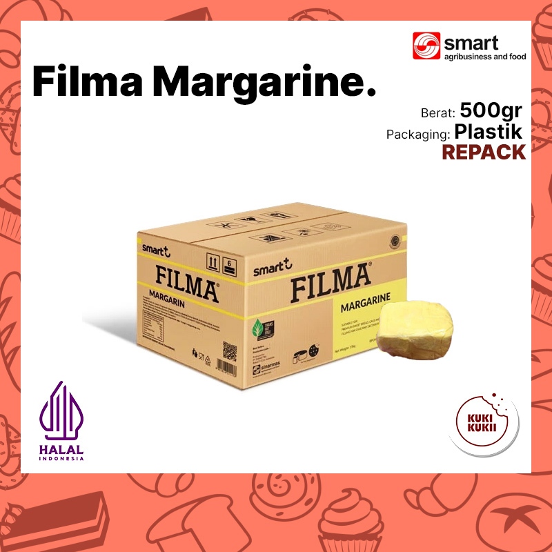Jual Filma Margarine Trans Fat Free 500gr REPACK | Margarin Filma ...