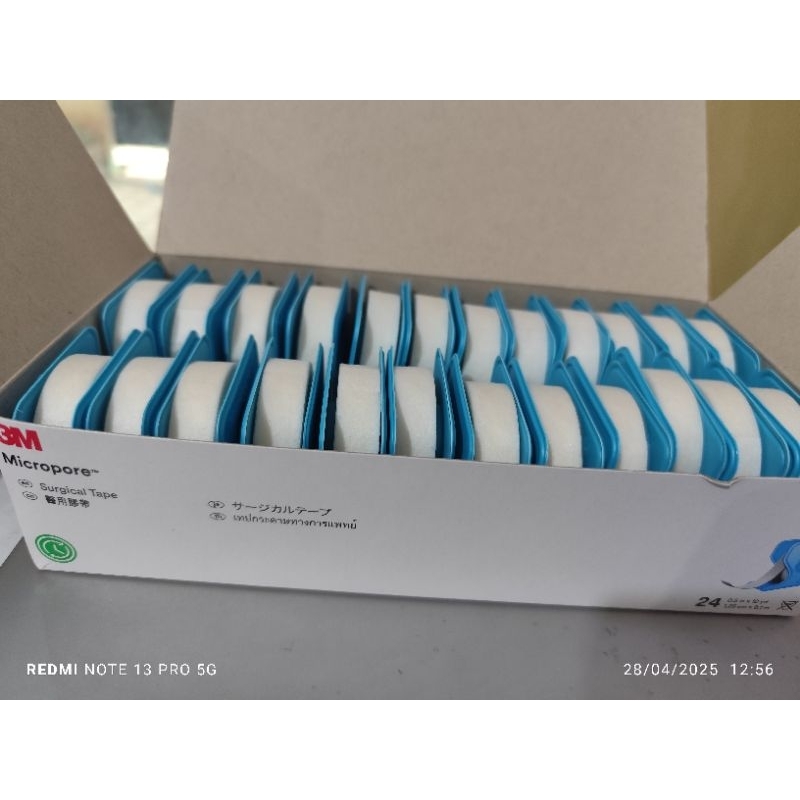 Jual Micropore 1/2in 1in 2 in per box | Shopee Indonesia
