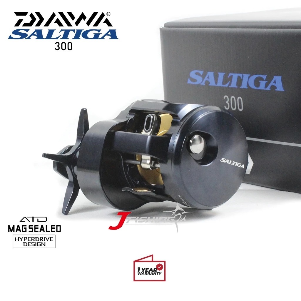Jual Reel DAIWA SALTIGA 25 | 300 300H 300HL 300L | Overhead | Handle Kanan & Kiri | Laut | New ...