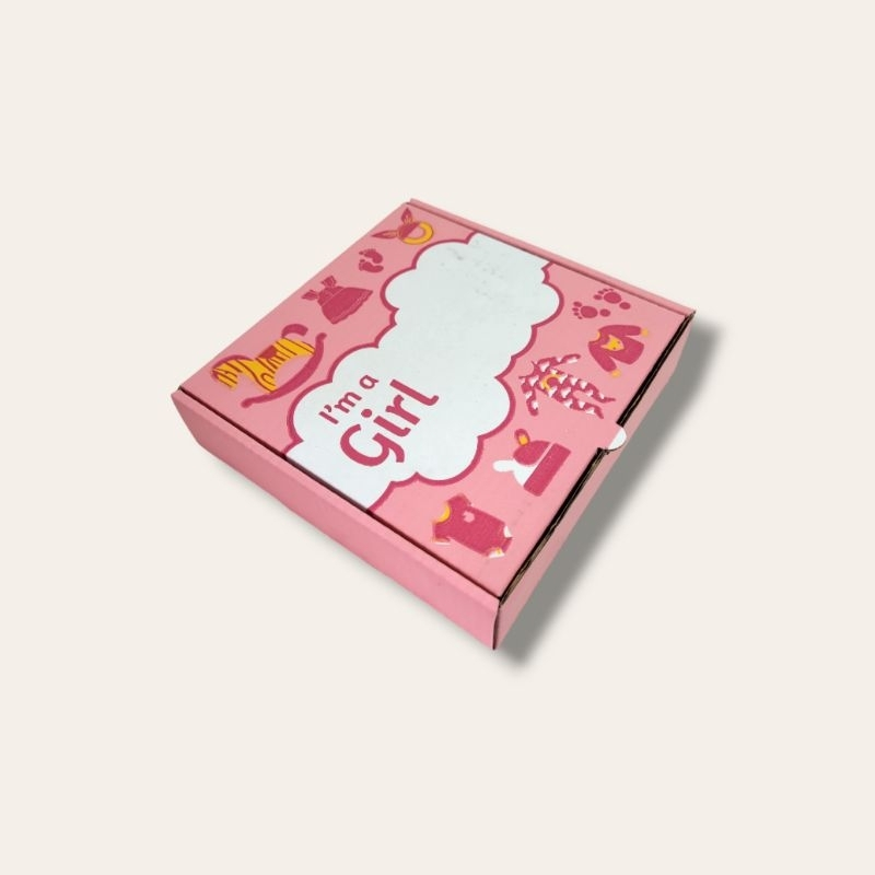 Jual Box 30x30x7 Polos I Box custom packaging I box ulang tahun I ...