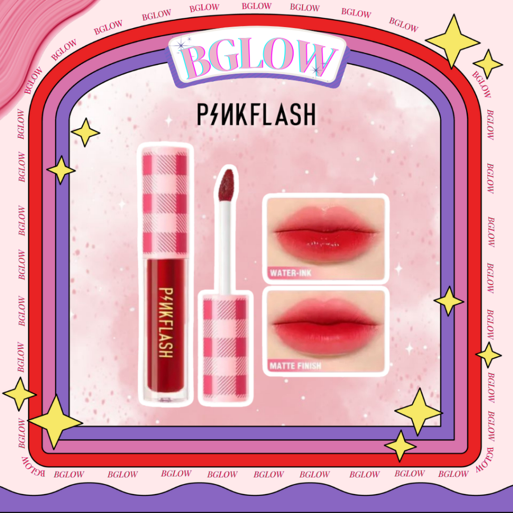 Jual [ED 07/26] PINKFLASH Water Ink Airy Matte Lip Tint Transfer proof ...