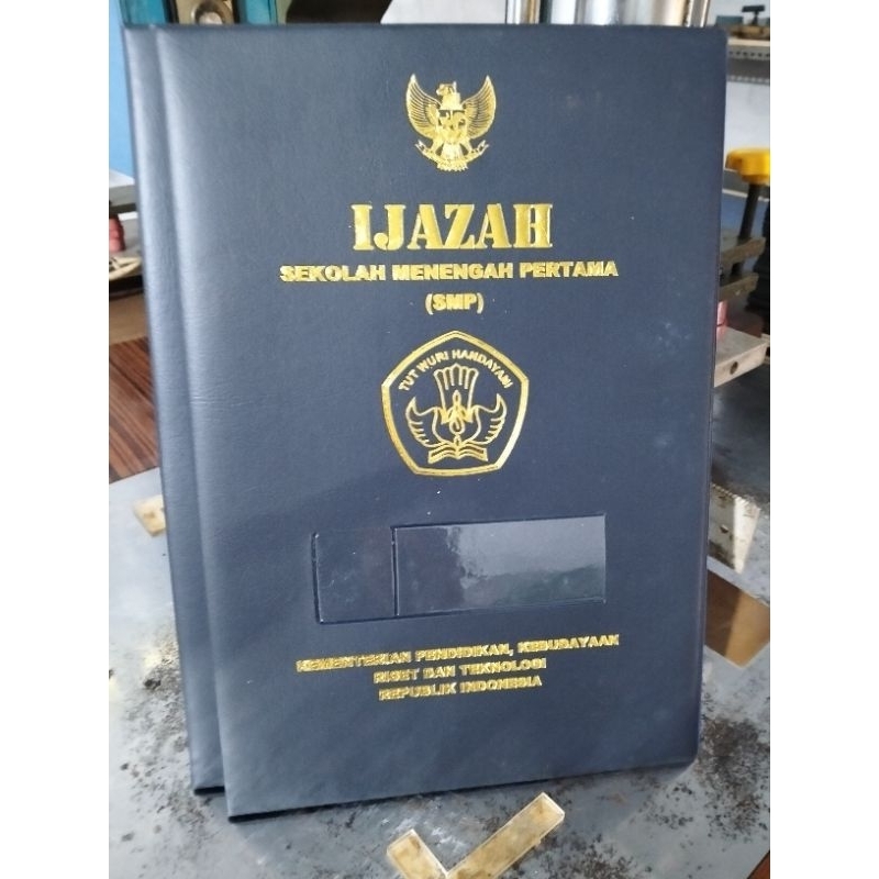 Jual Sampul Ijazah SMP || Map Ijazah Sekolah Menengah Pertama. Isi 6 ...