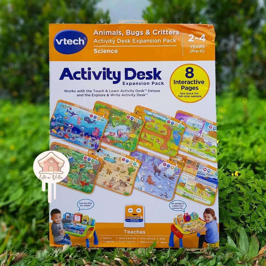 Jual Vtech Touch & Learn Activity Desk Deluxe Expansion Pack - Animal ...
