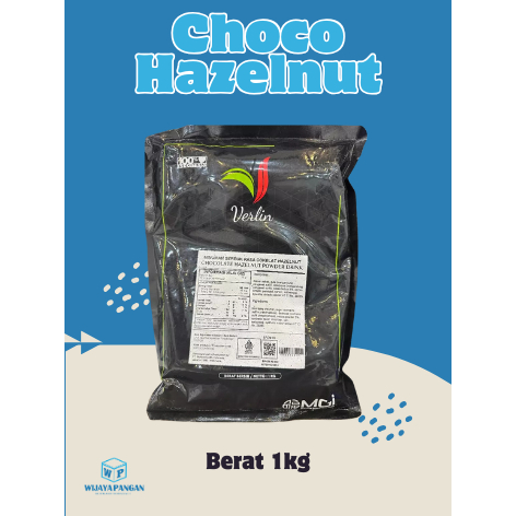 Jual VERLIN rasa CHOCO HAZELNUT MURAH Powder Drink minuman bubuk (1kg ...
