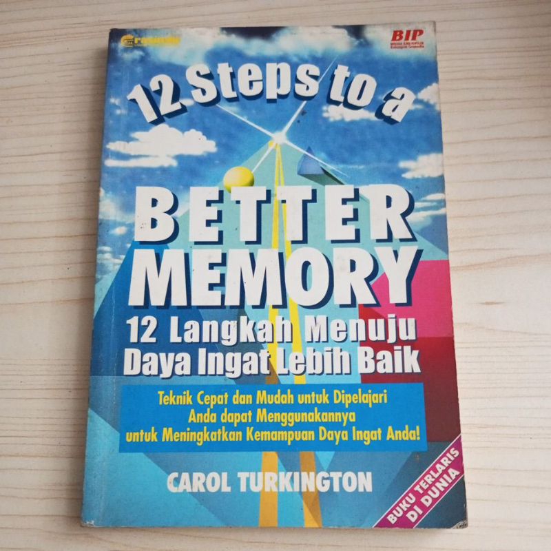 Jual BUKU 12 STEPS TO A BETTER MEMORY 12 LANGKAH MENUJU DAYA INGAT ...