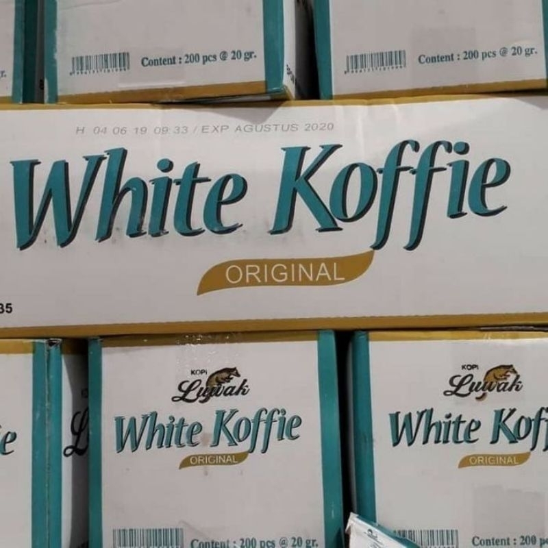 Jual KOPI INSTAN - KOPI LUWAK WHITE COFFEE/KAPAL API | Shopee Indonesia