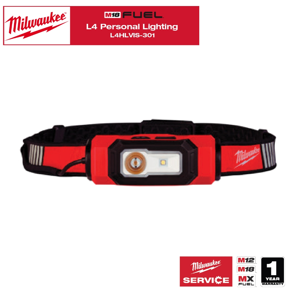 Jual Milwaukee Head Lamp L4HLVIS 301 - Lampu Helm - Lampu Pencahayaan ...